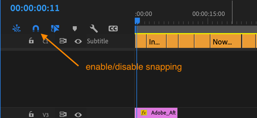 Solved: Sequence clips don't automatically align like they... - Adobe ...