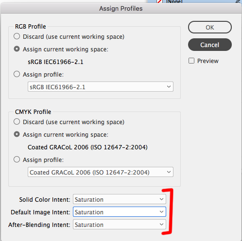 Solved: Set a Rendering Intent for Objects in InDesign - Adobe ...