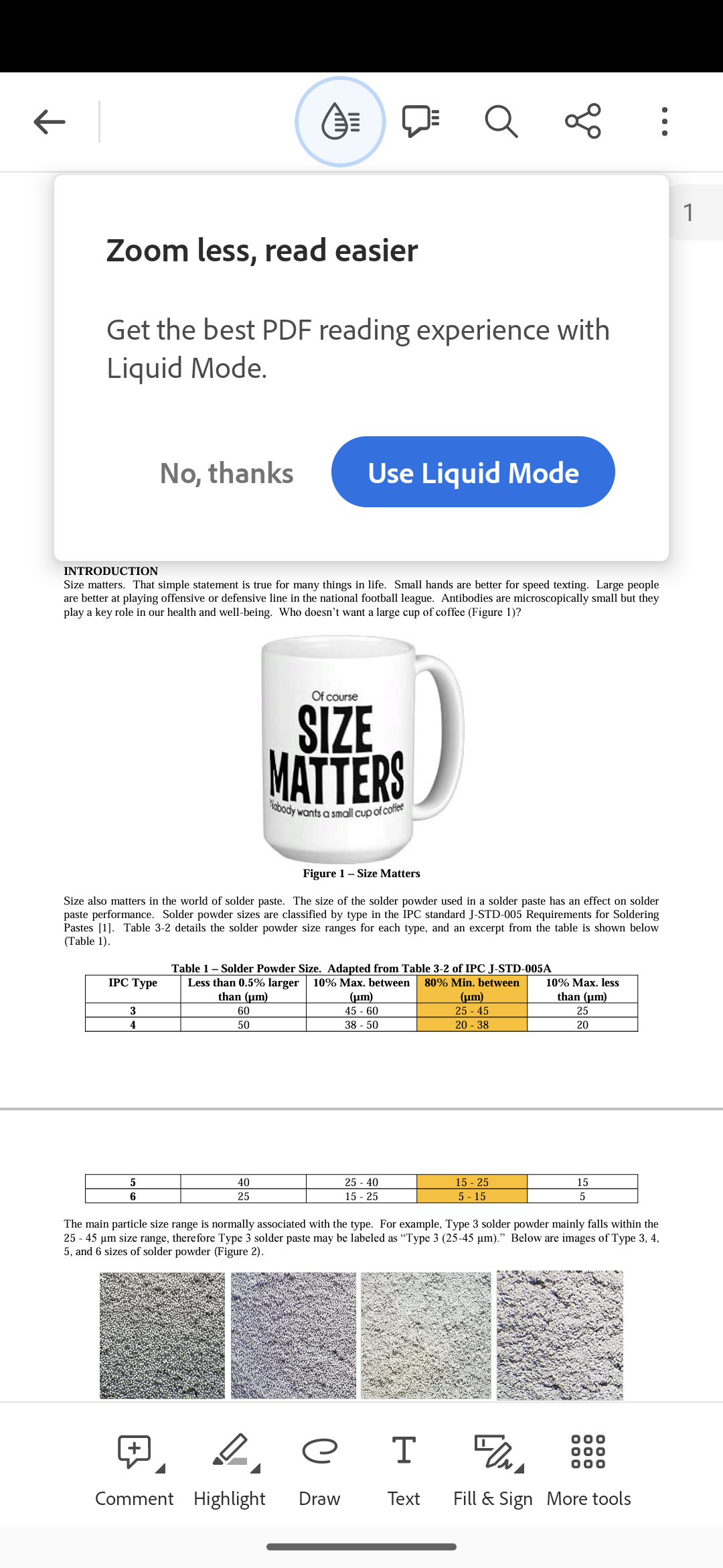 How to disable popups about liquid mode on mobile? - Adobe Product ...