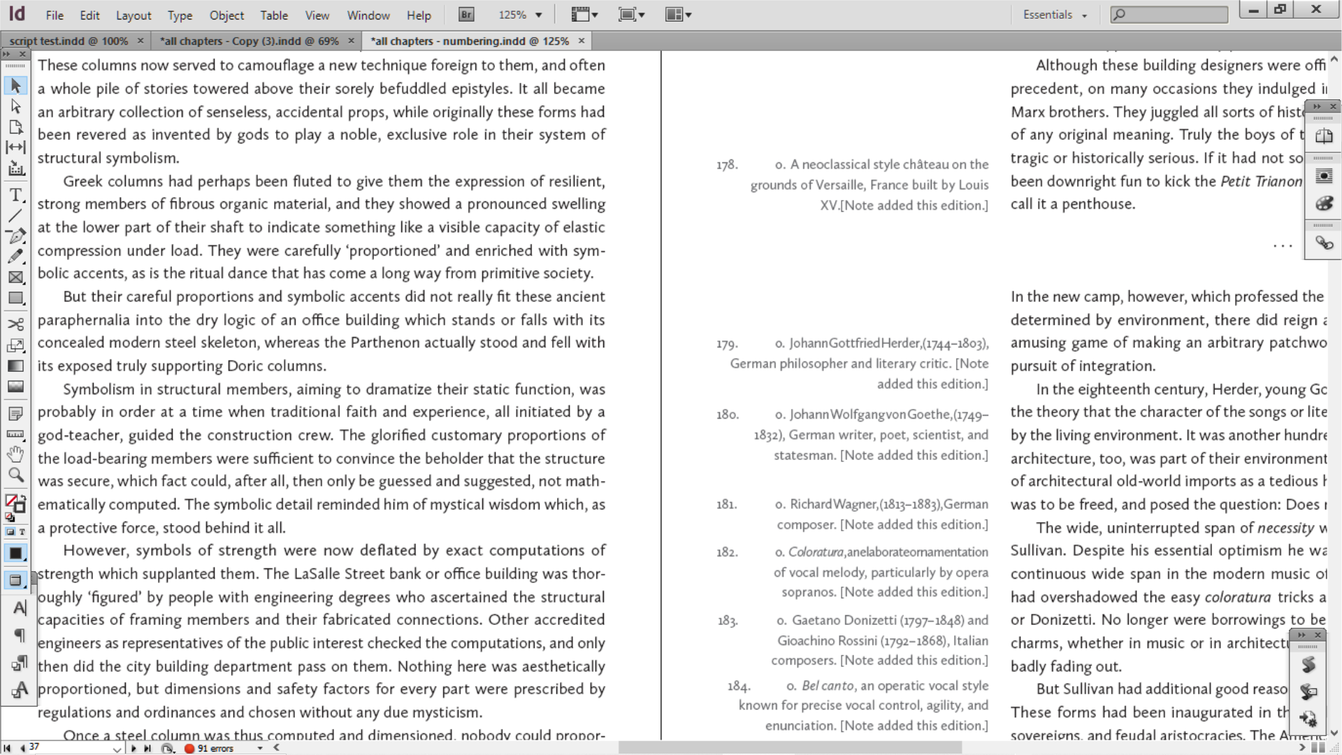 Script for chapter margin note number collating - Page 2 - Adobe ...