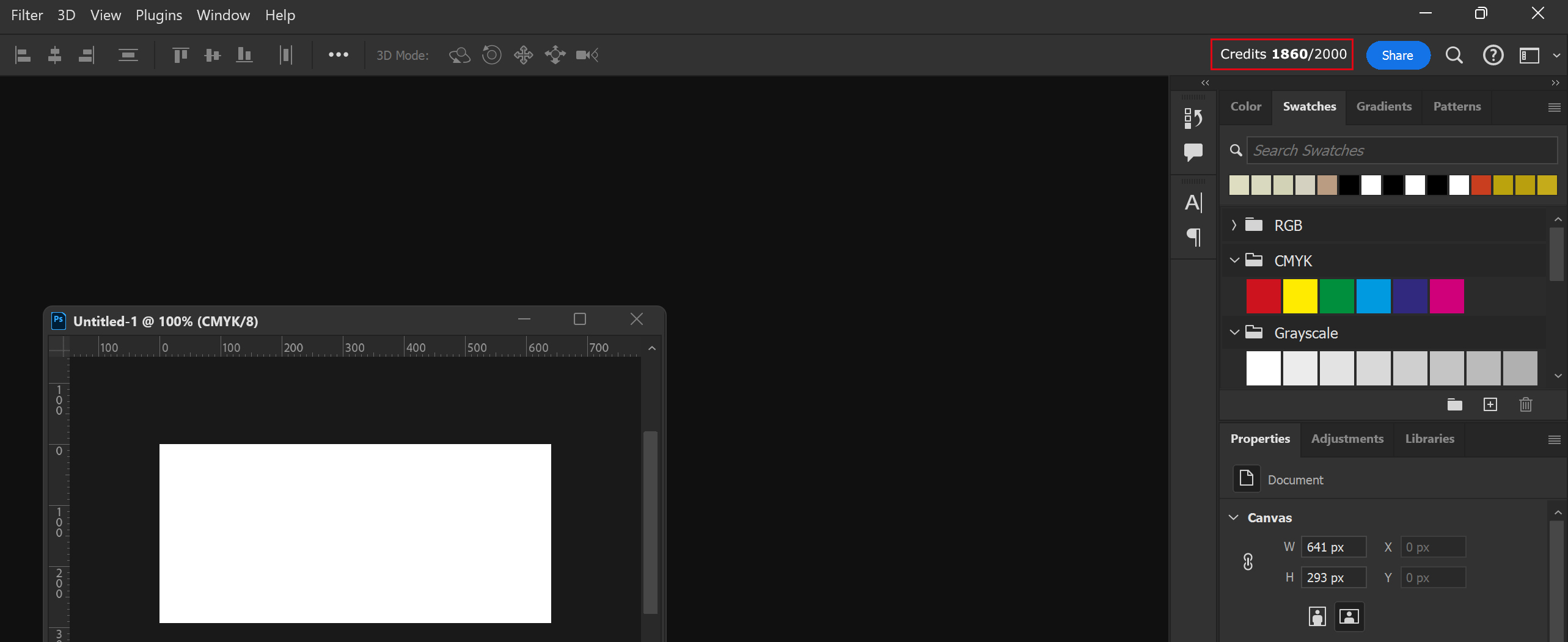 Generative Credits Counter in CC Apps - Adobe Community - 14268264