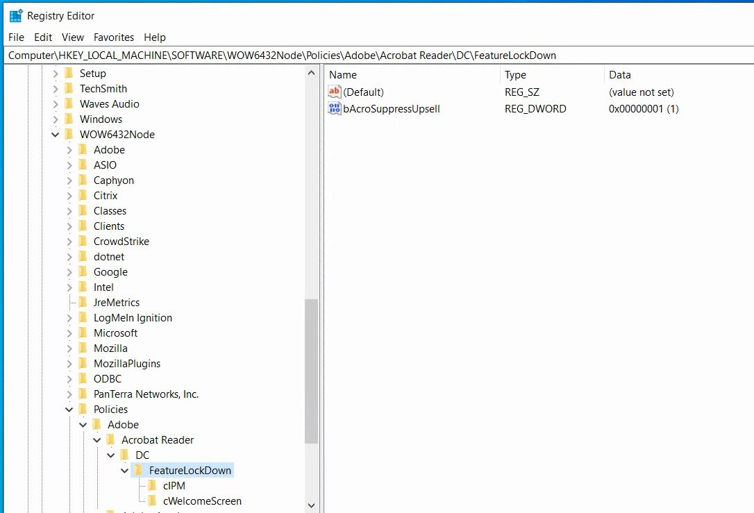 Solved: How to remove "advert for a 7-day trial of Acrobat... - Adobe ...