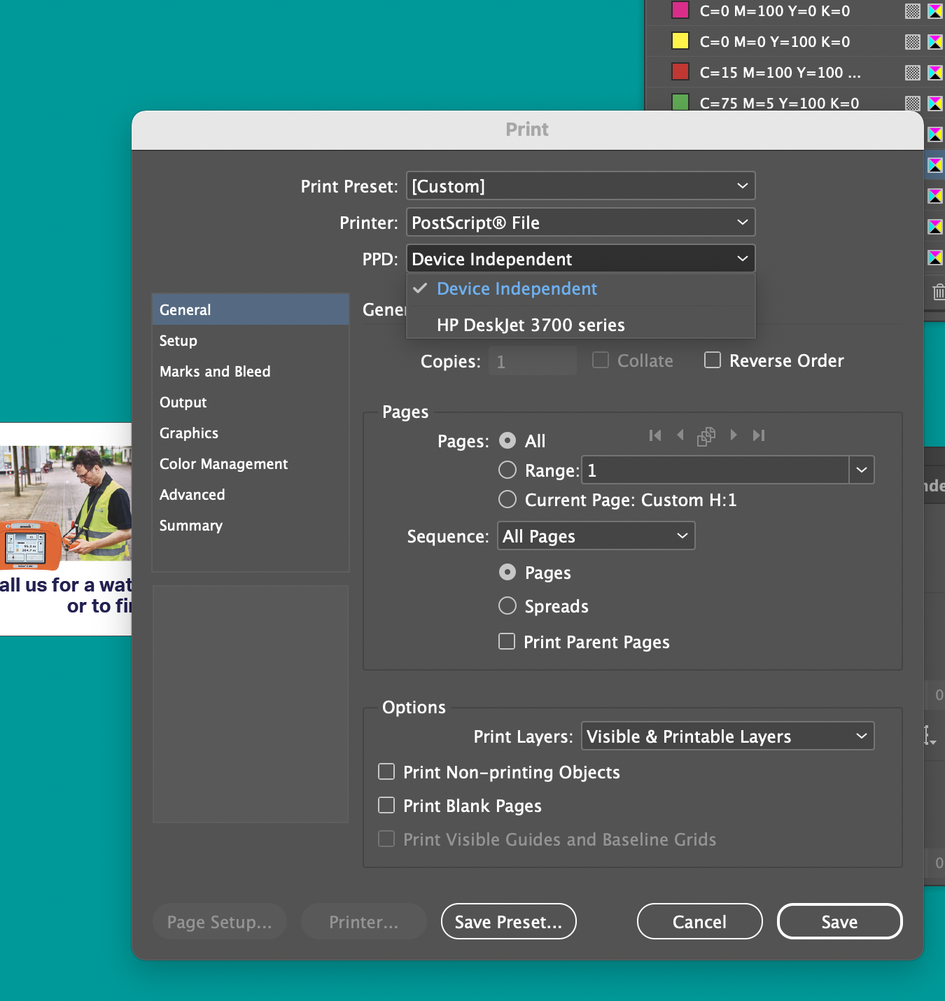 indesign colour seperations option greyed out - Adobe Community - 14273091