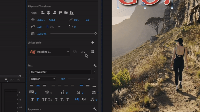 Now in Beta: Premiere Pro Text Styles Enhancements - Adobe Product ...