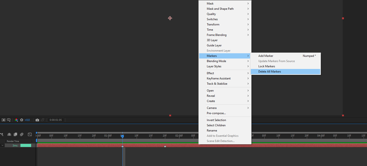 the "Delete All Markers" script command does not w... - Adobe Community ...