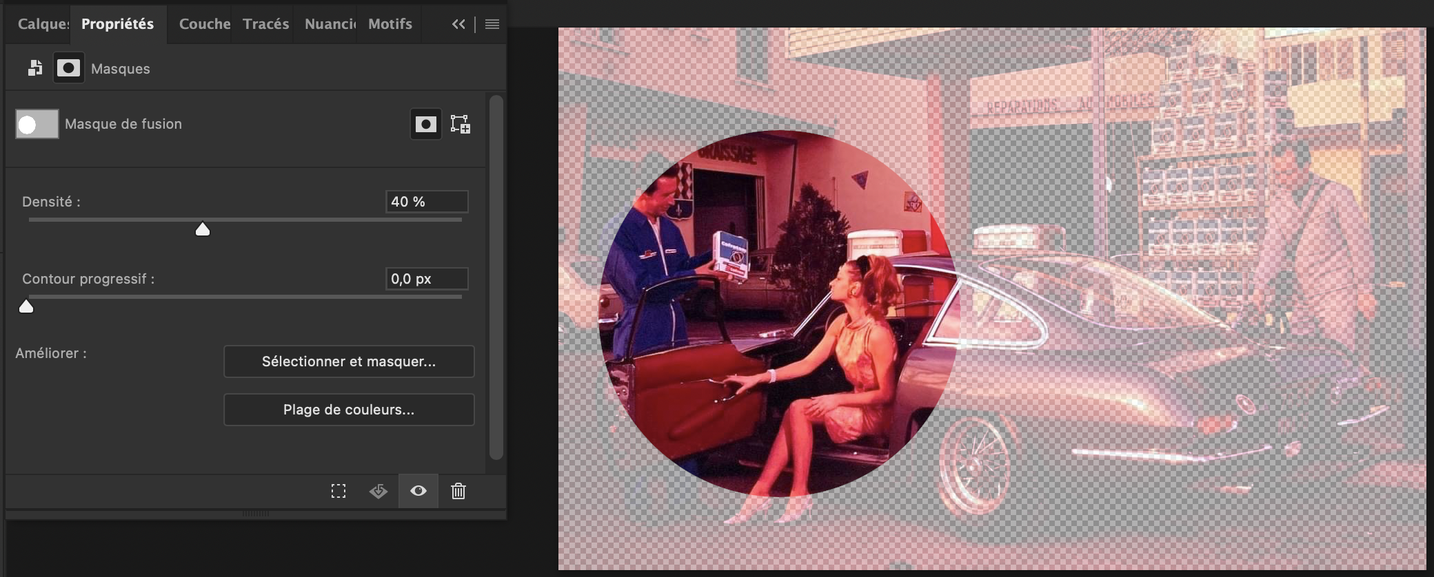 Solved: Need help with masking feature opacity bar - Adobe Community ...