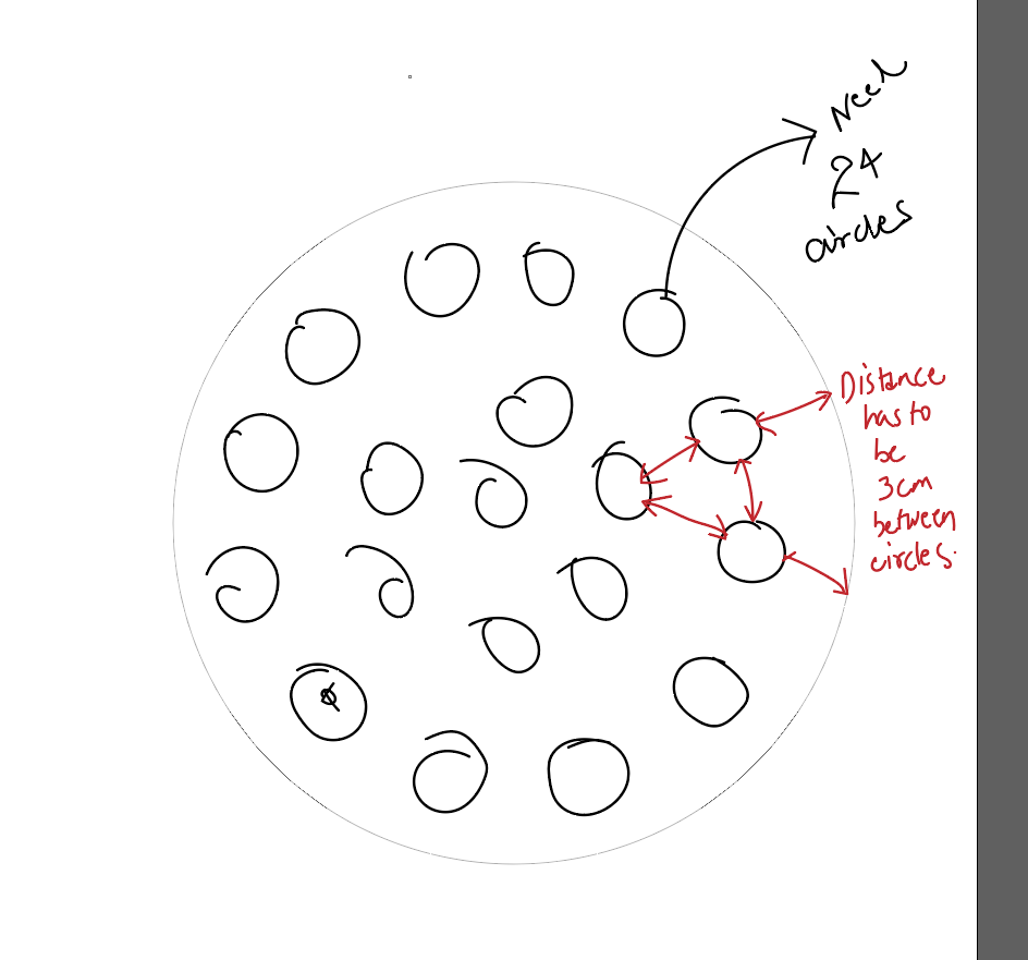 Solved: specific distance circles within a circle - Adobe Community ...