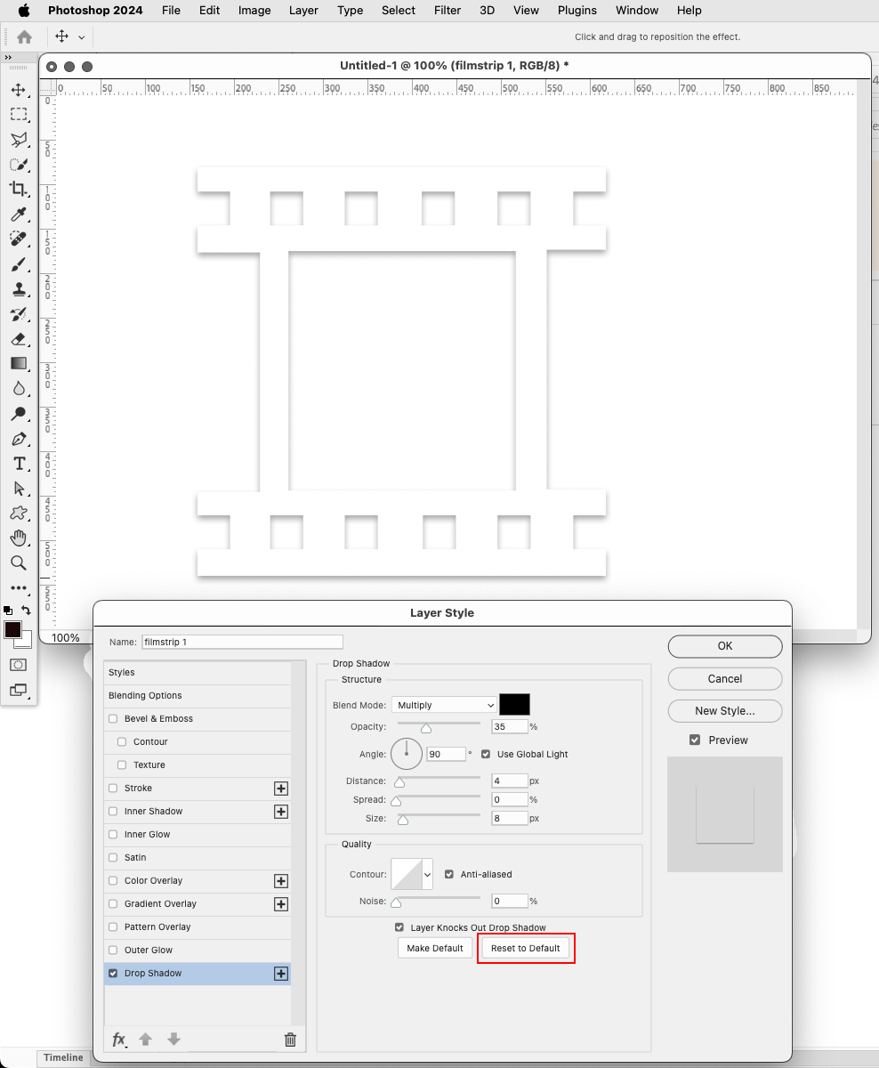 shadow styles in photoshop cc 2024 - Adobe Community - 14292873