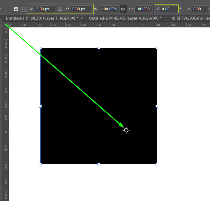 Solved: Moving the pivot point in Photoshop. - Adobe Product Community ...