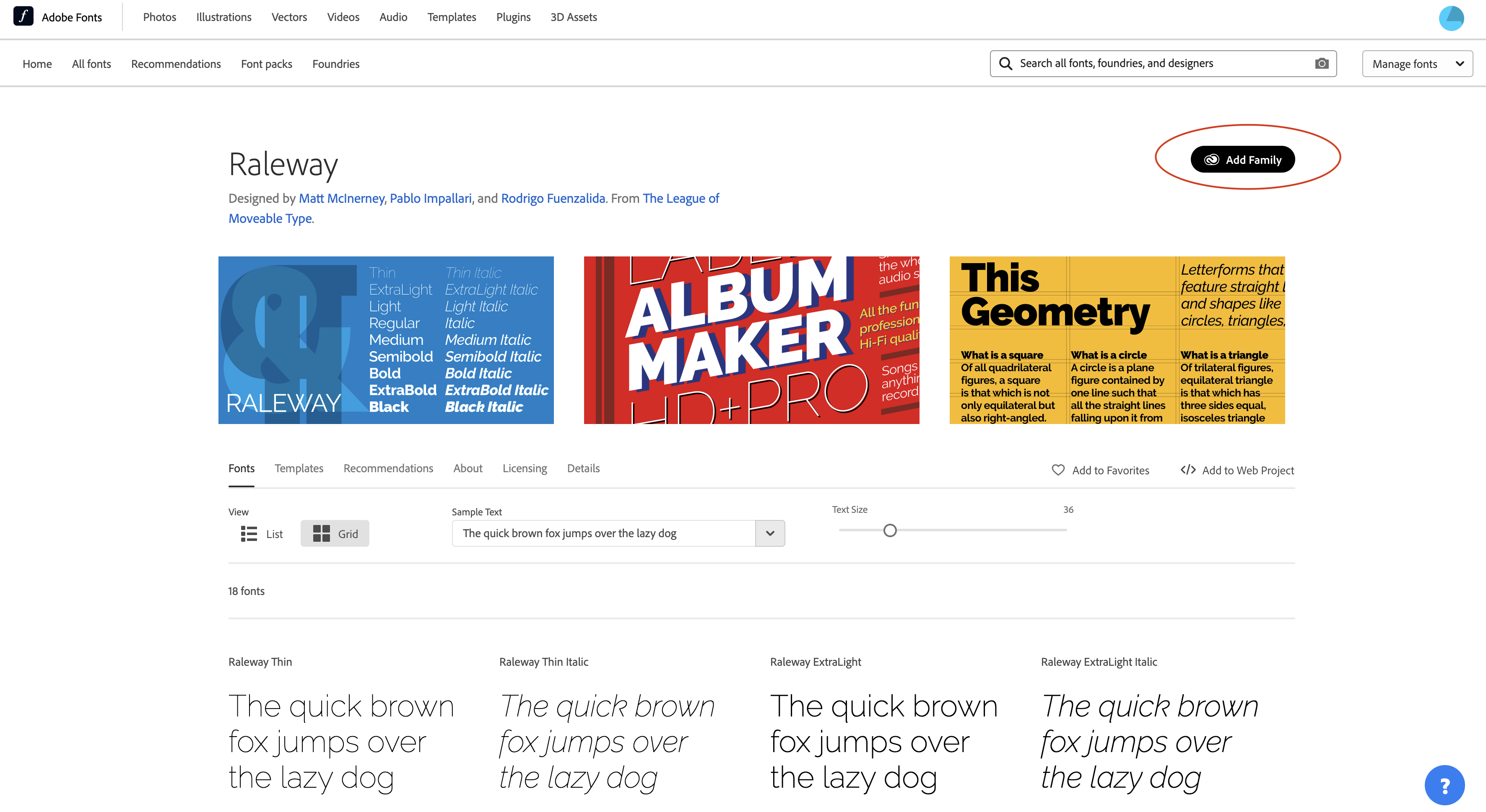 Raleway font acting up in Photoshop only - Adobe Community - 14298041