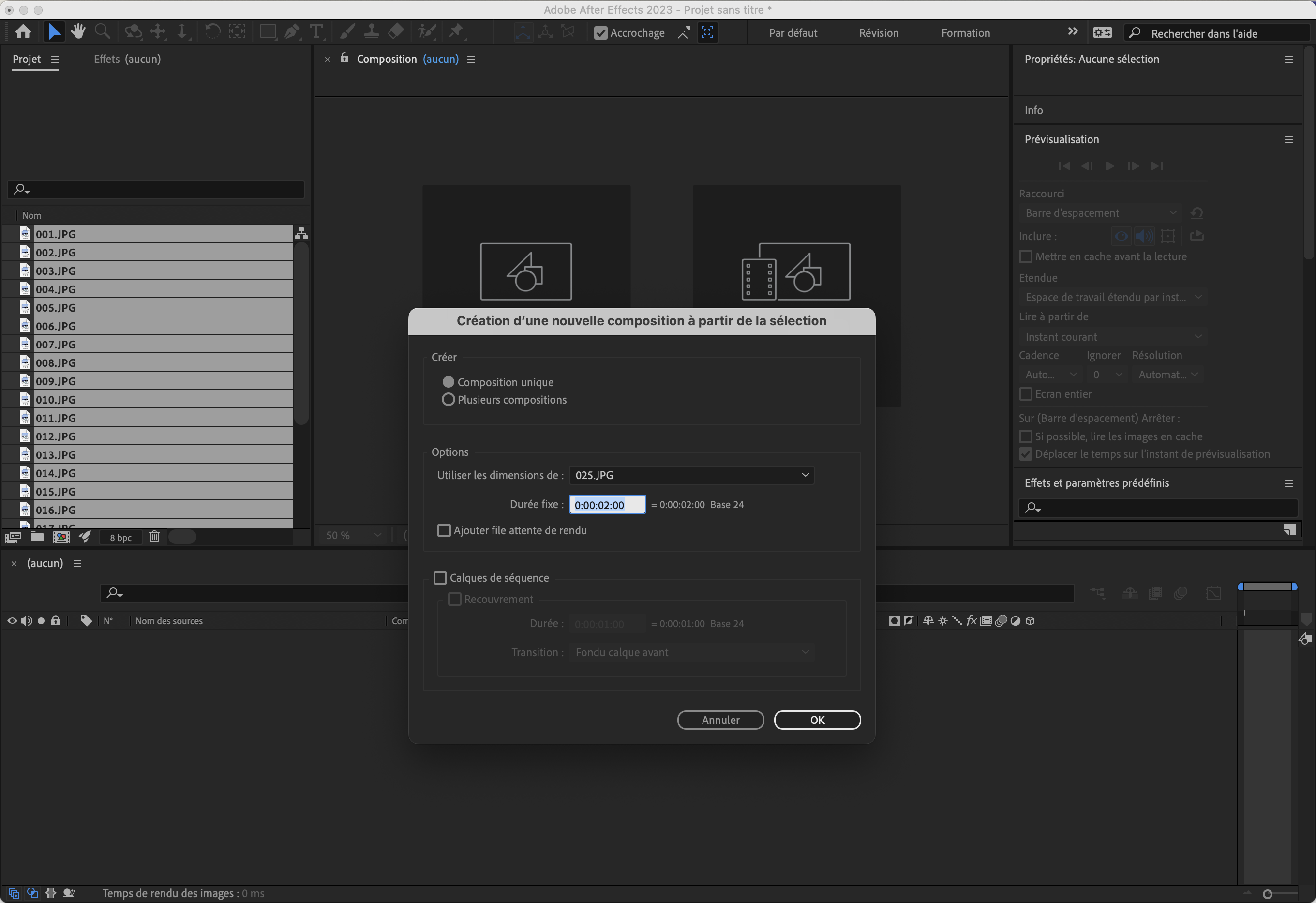 Solved: "New Comp From Selection" greyed out forever - Adobe Community - 12169758