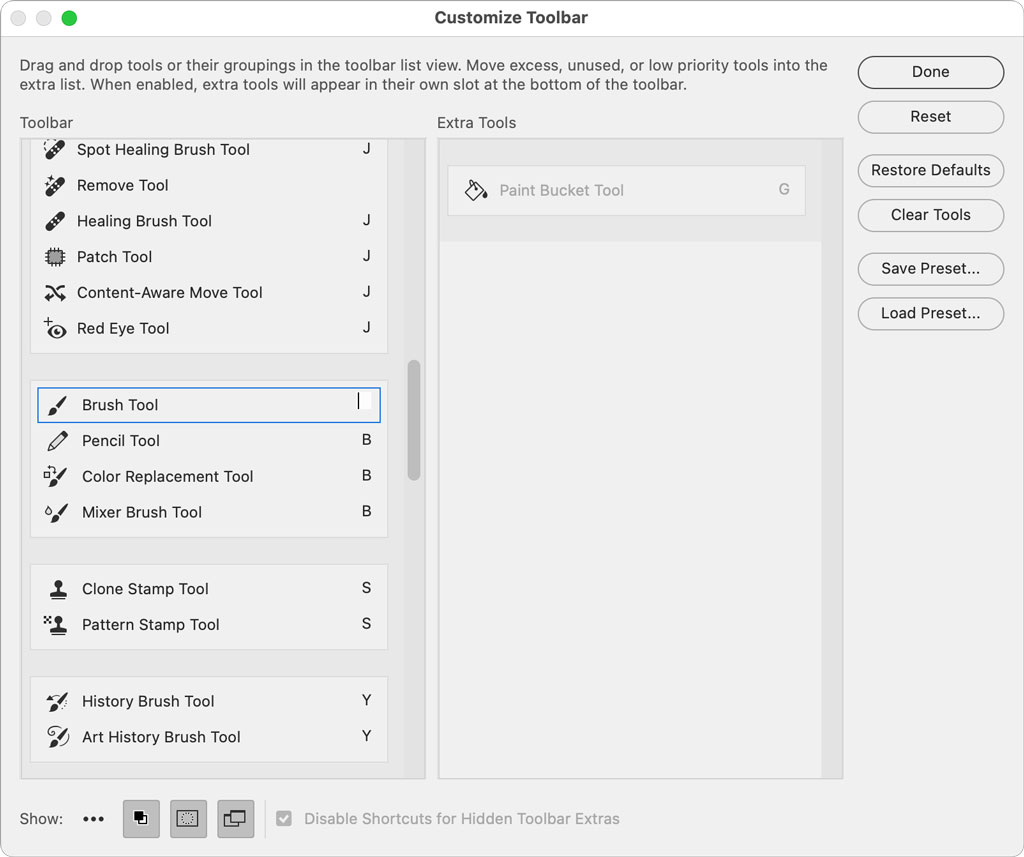 switching tools with keyboard shortcut - Adobe Product Community - 14322049