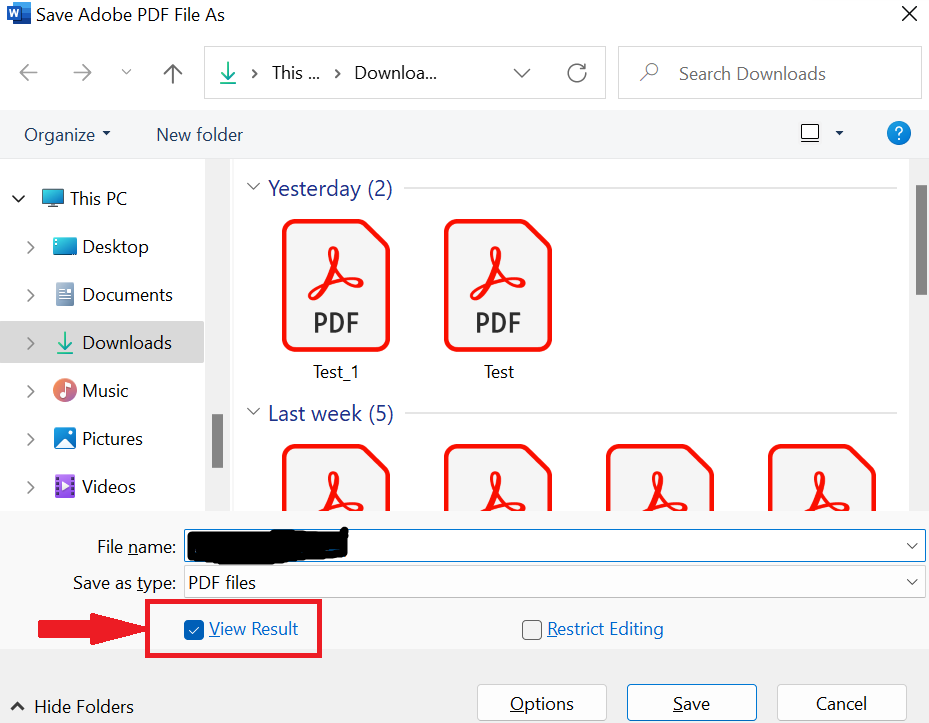 Solved: View Adobe PDF results" not working - Adobe Community - 14325093