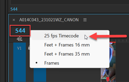 Solved: too long timecode display and my clips are not con... - Adobe ...