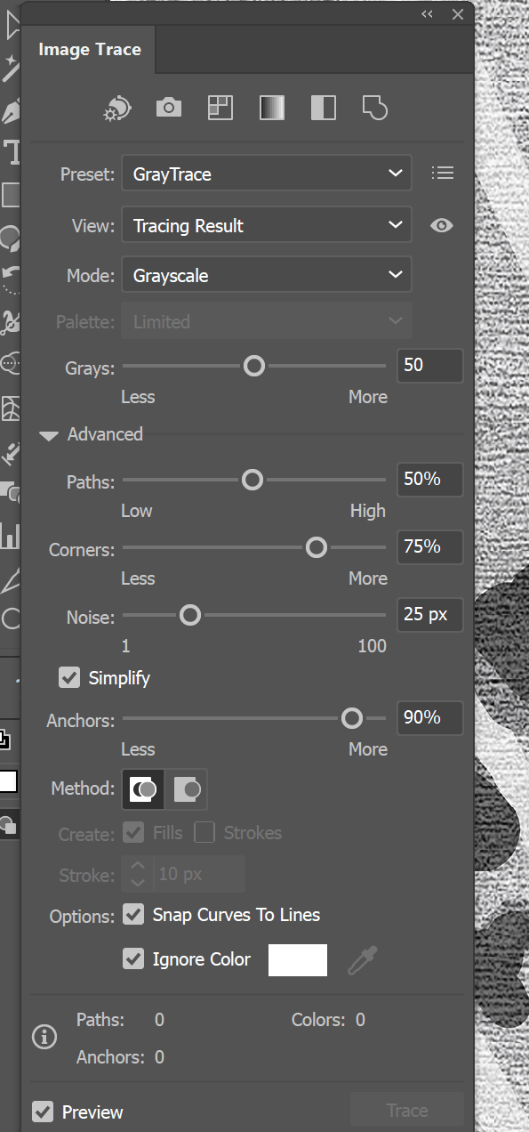 Solved: Converting complex image trace to just outer path - Adobe ...