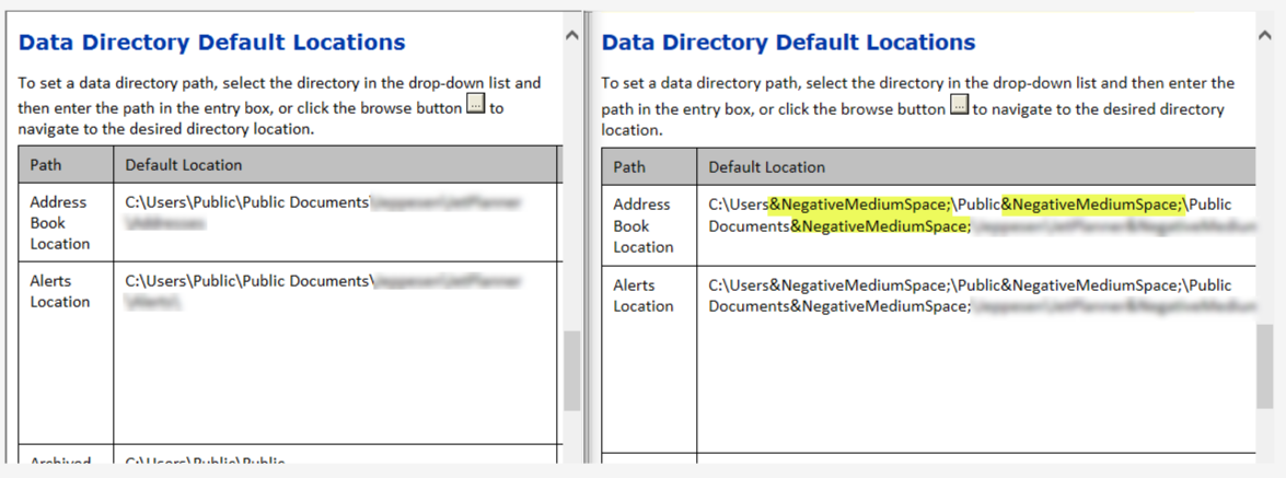 Zero-width space becomes NegativeMediumSpace after... - Adobe Product ...