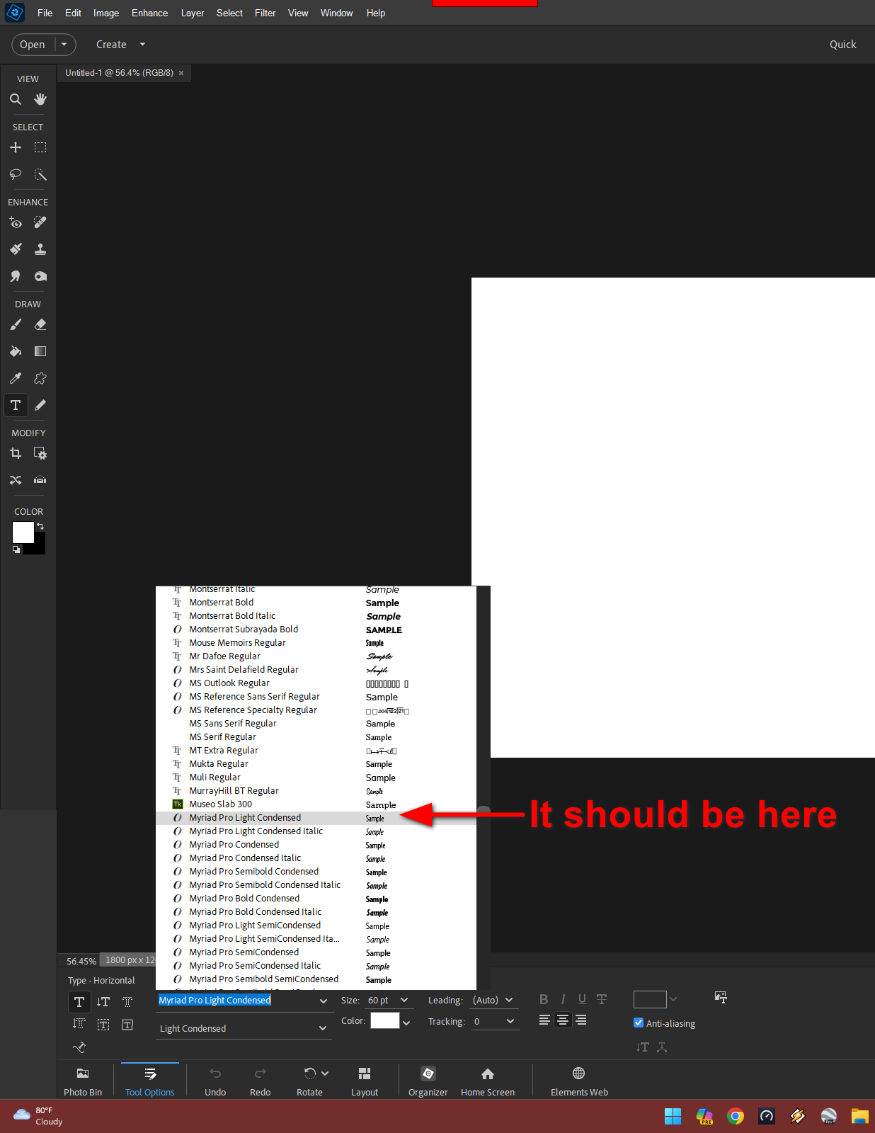 Font installed in Mac Supplemental folder not show... - Adobe Community - 13758636