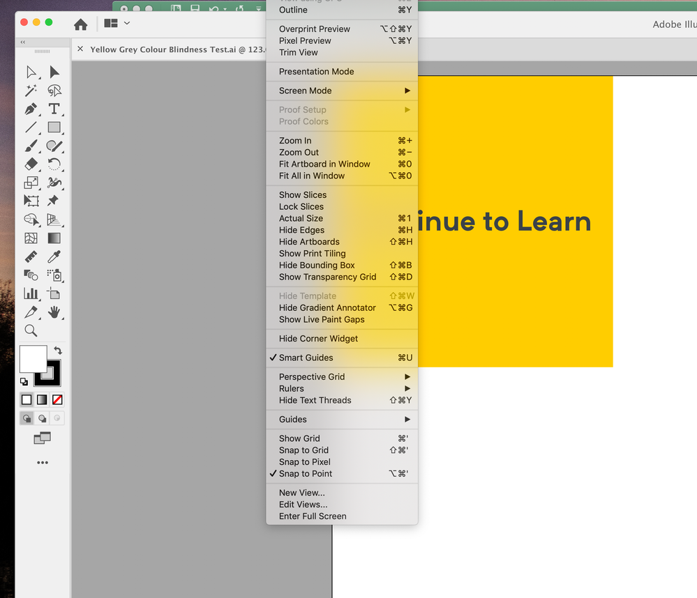 Enabling colour proofing in illustrator - Adobe Community - 10962510