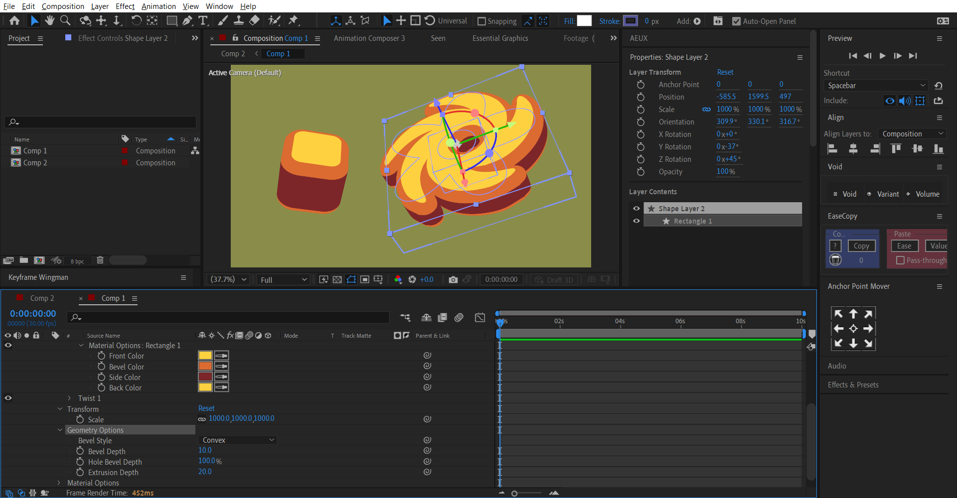 How to round edges of 3d image - Adobe Product Community - 12634240
