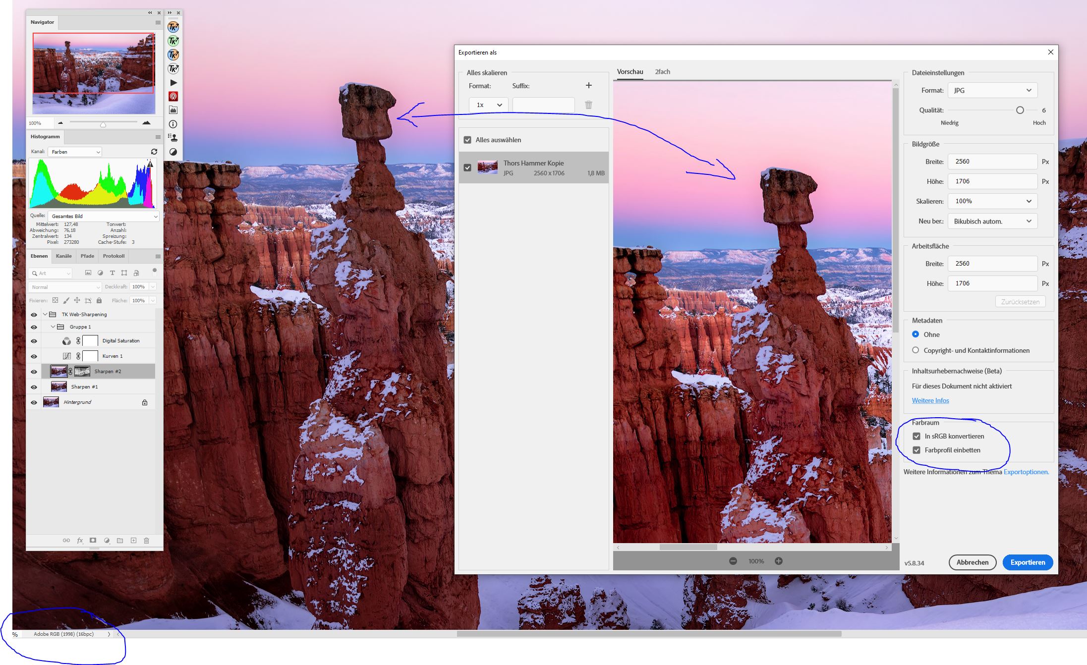 Color Management Issue Photoshop - Page 2 - Adobe Community - 14341444