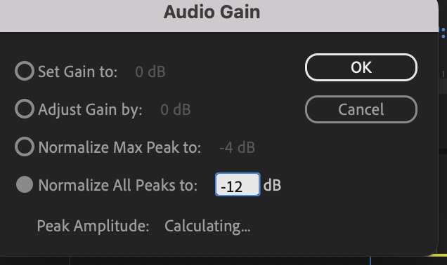audio leveling - Adobe Community - 14349737