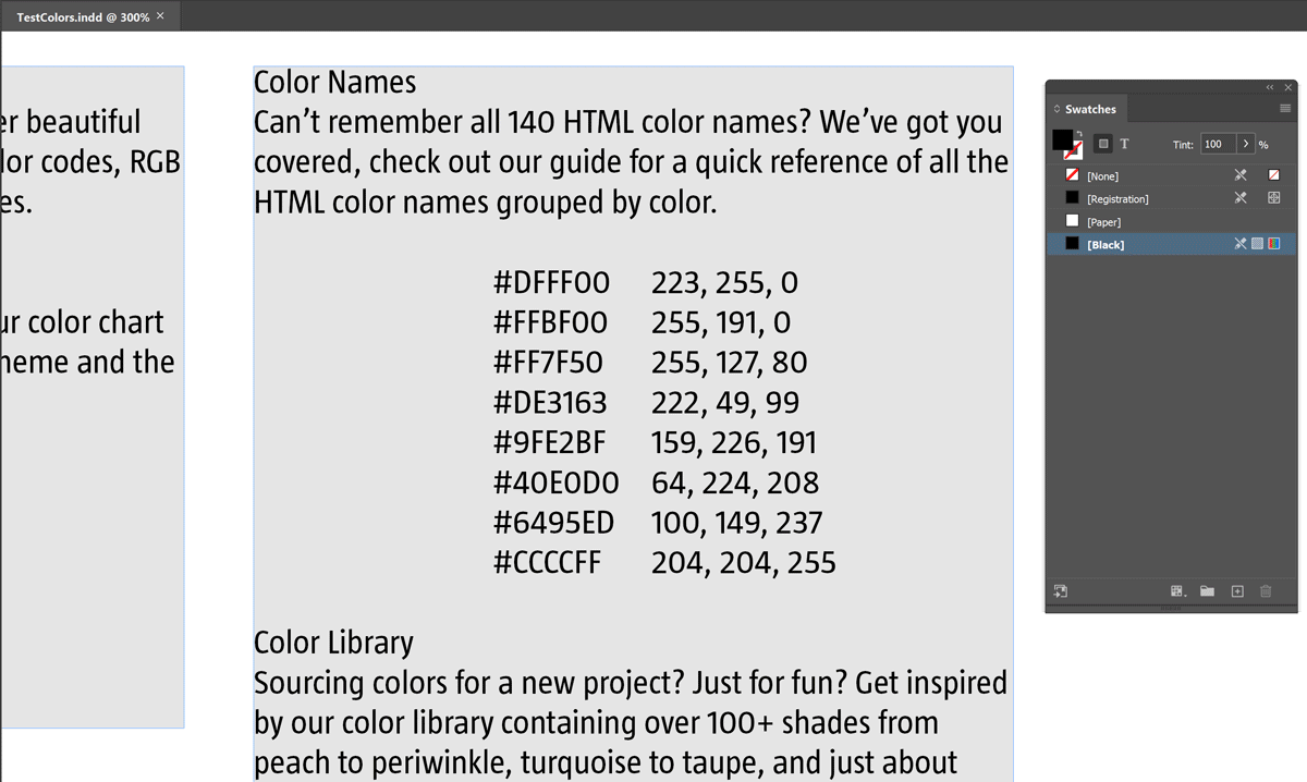 Solved Indesign Javascript To Replace Hex Text With Actua Adobe