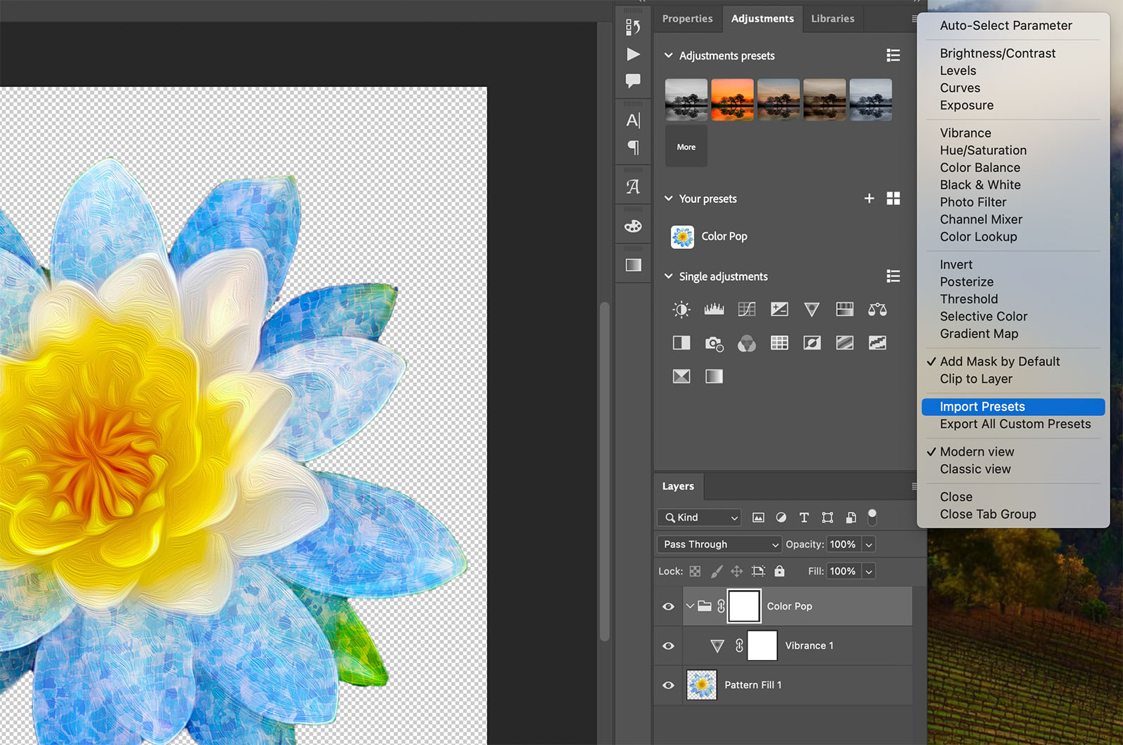 Photoshop beta update adds Import/Export to Adjust... - Adobe Product ...