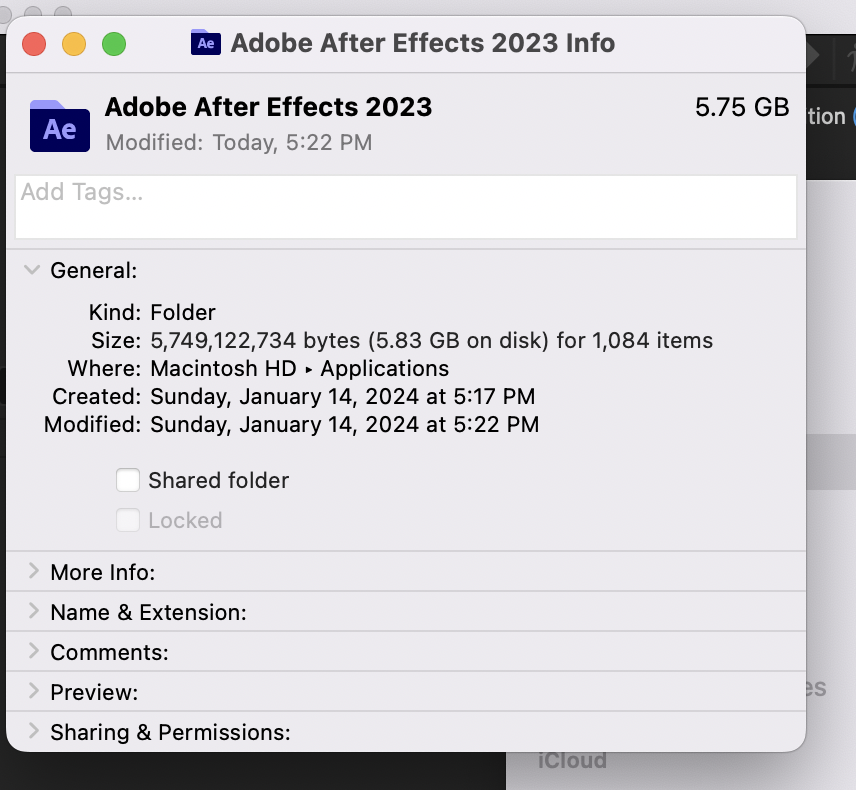 How Do I Do The Open Using Rosetta On After Effe Adobe Community 14355794