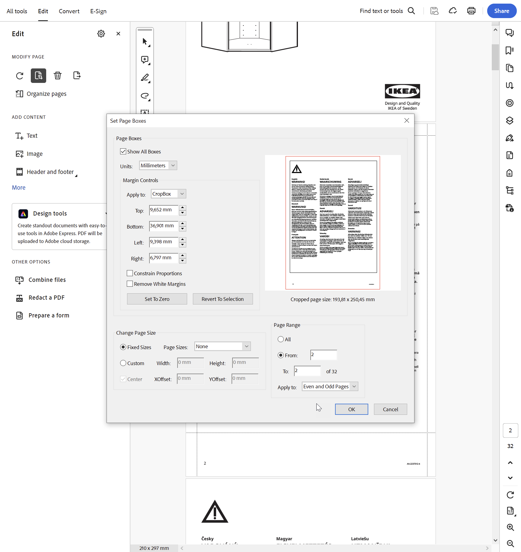 Solved: Crop Pages in field-form document -went through th... - Adobe ...