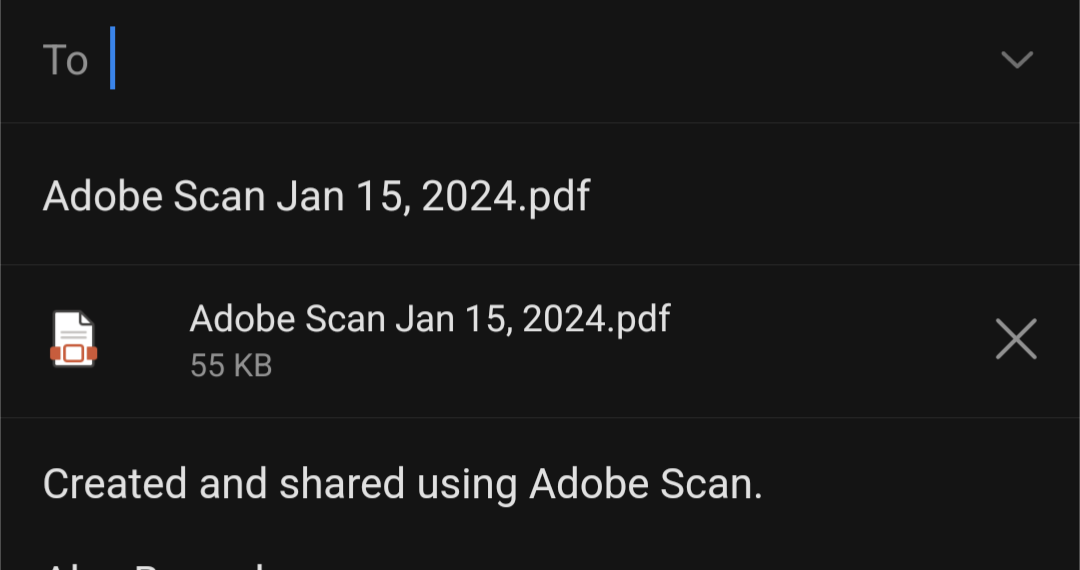Solved: Adobe Scan "Share a Copy" now has automated text a... - Page 4 ...