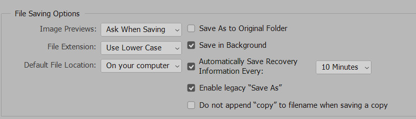 "Save As" drop down-window doesn't show folders (W... - Adobe Product ...