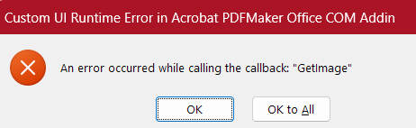 Solved: MS Word crashing with acrobat PDFmaker - Adobe Product ...