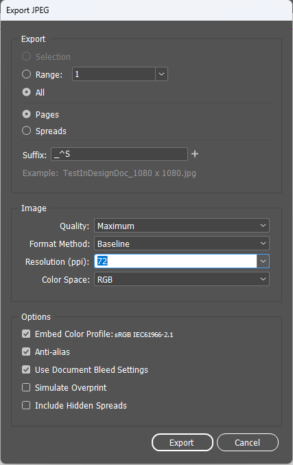 Solved: Removing Spaces From InDesign JPEG Export Suffix M... - Adobe Product Community - 14364889