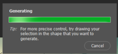 Generative Fill is Not Working - Adobe Community - 14320802