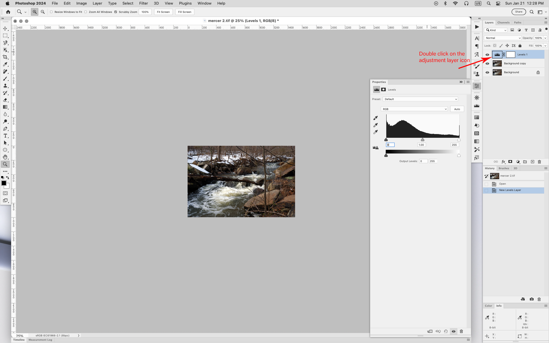 Photoshop 25.3.1 "create new fill or adjustment la... - Adobe Product ...