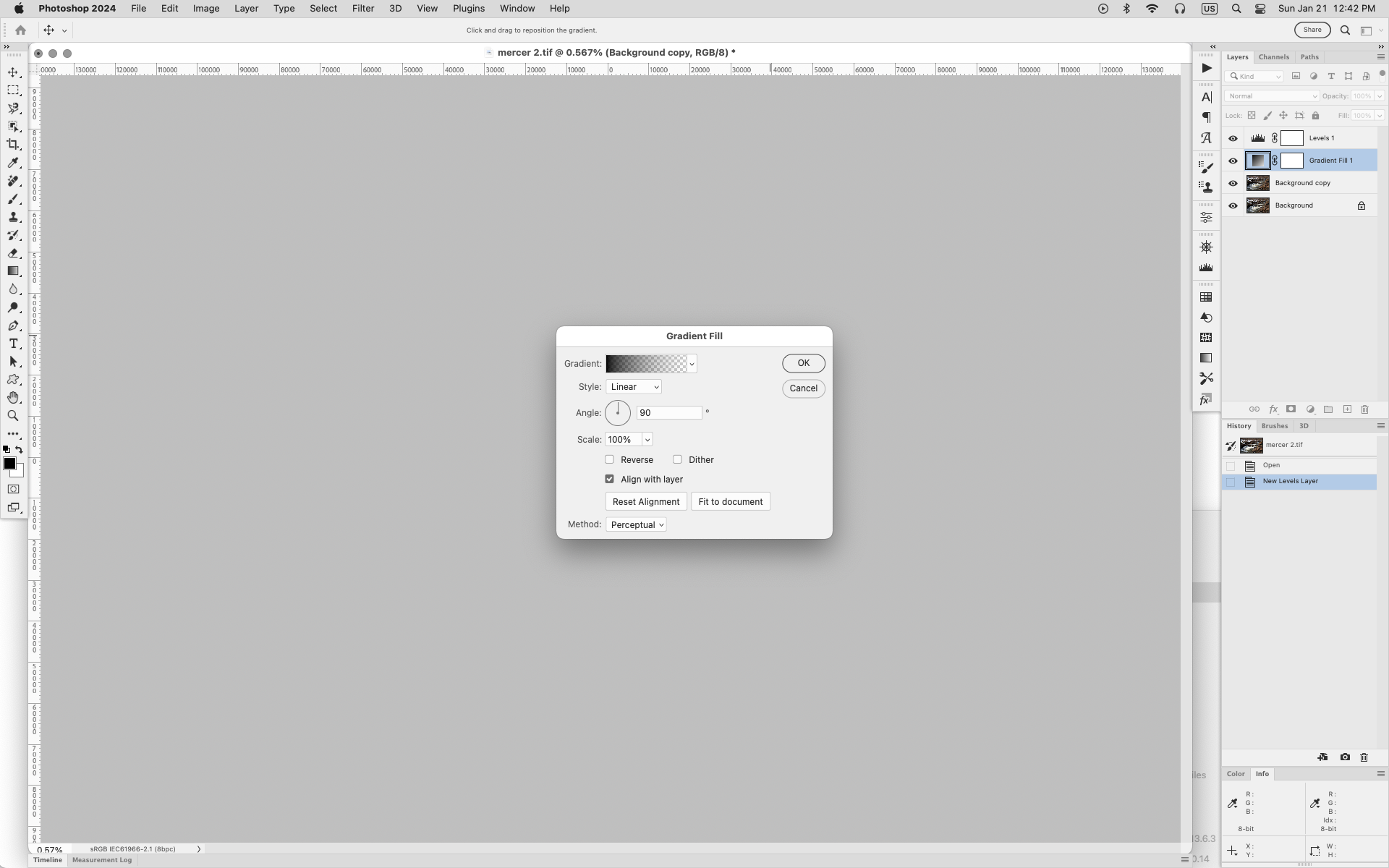 Photoshop 25.3.1 "create new fill or adjustment la... - Adobe Product ...