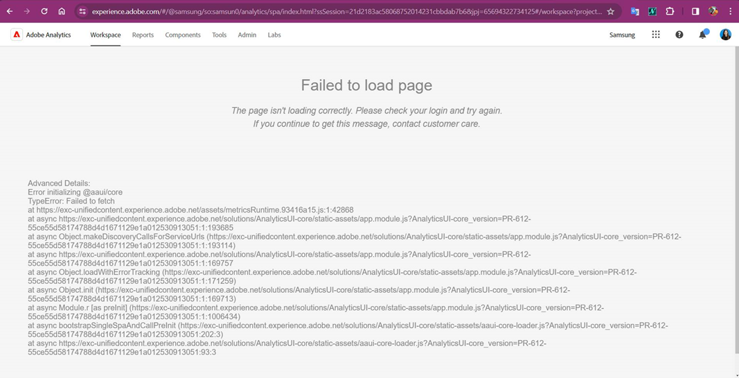Solved: [ASAP] Workspace Sharing - Adobe Community - 14373204