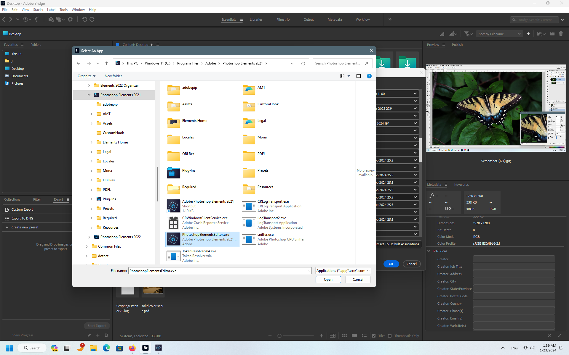 Solved: Issue with opening files from Bridge in PSE - Adobe Product ...