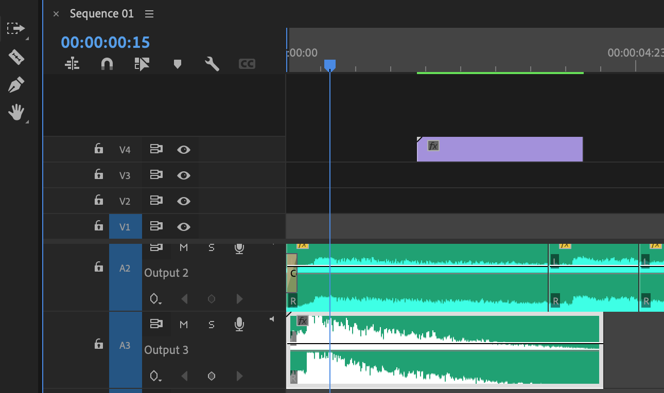 Solved: Audio layers below A2 not working - Adobe Community - 14358609