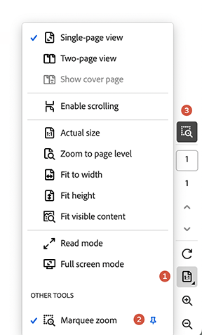 Solved: How to add marquee zoom to the new side panels in ... - Adobe ...