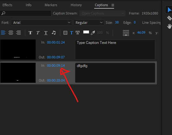 How To Lock Captions Lavender Bar but Not Individu... - Adobe Product ...
