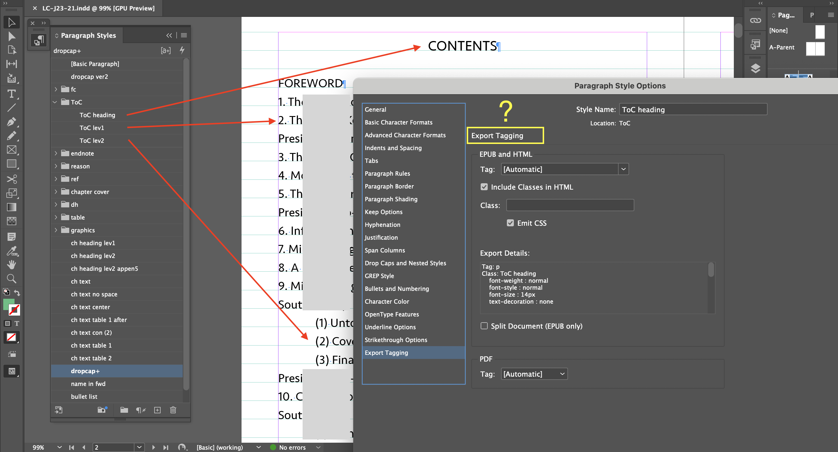 Solved: paragraph styles - Adobe Community - 14381943