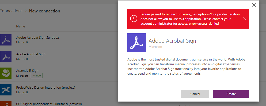 Power automate with Adobe Acrobat Sign suddenly no... - Adobe Product ...