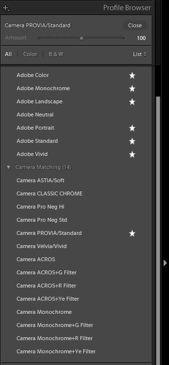 P: Camera-Matching Profiles: Requests and informat... - Page 3 - Adobe ...