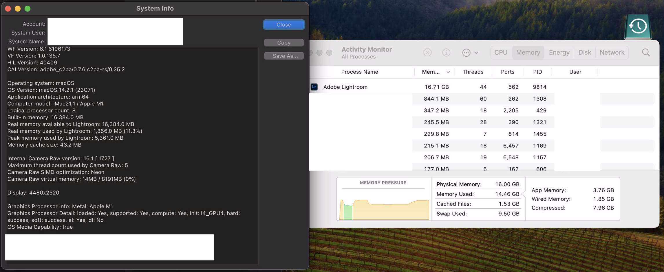 Memory Leak Crash On M1 Macs Adobe Community 14240850 
