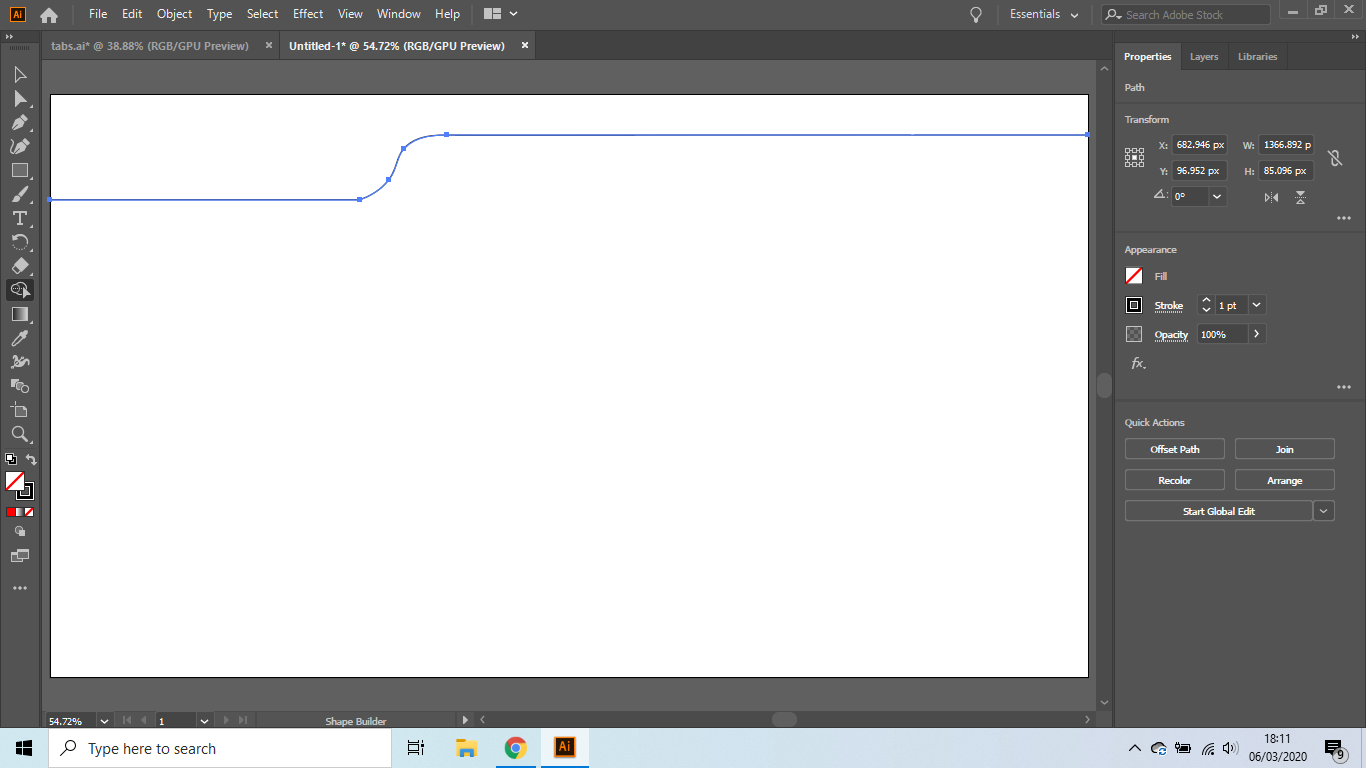 fill on side of line - Adobe Support Community - 10967928