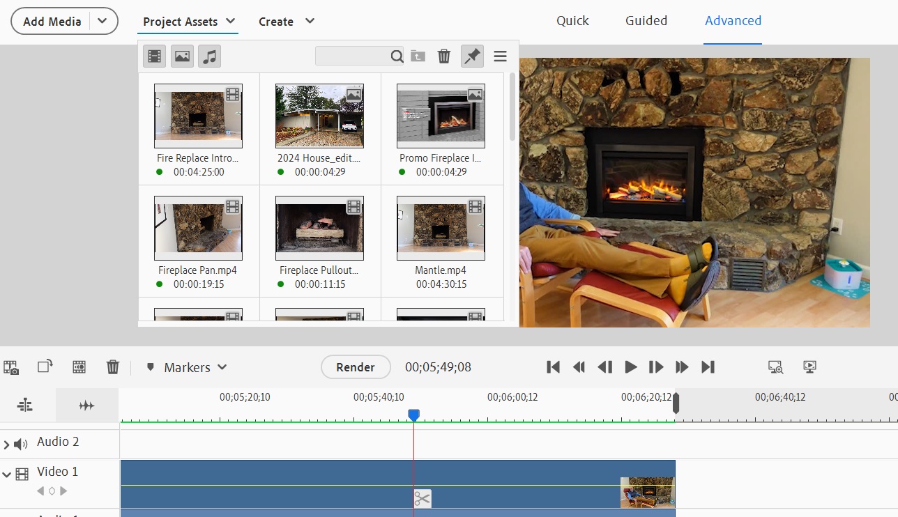 Solved Project Asset Window Drop Down Blocking Video Disp Adobe