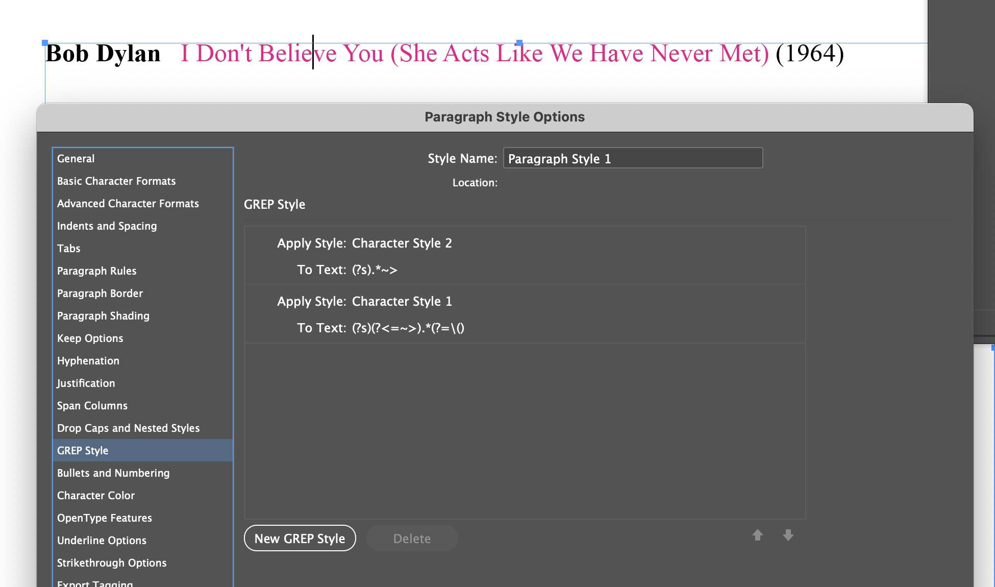 Multiple GREP assistance with postivie look ahead ... - Adobe Community ...