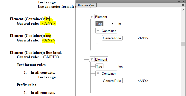 Create TOC in structured FrameMaker - Adobe Product Community - 14401519