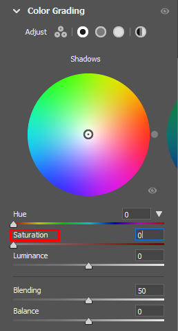 P: Add negative Saturation values in the Grading p... - Adobe Community ...